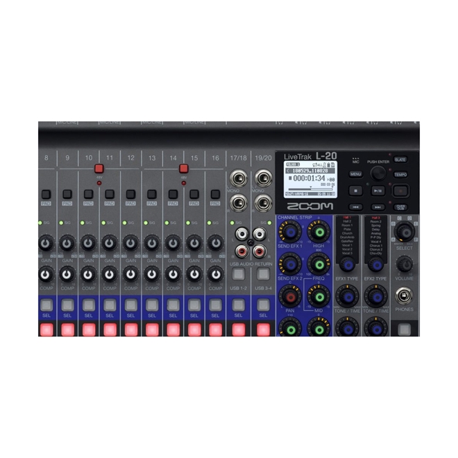 MESA ZOOM L20 LIVETRAK GRAVADOR - MESA ZOOM L20 LIVETRAK GRAVADOR - ZOOM