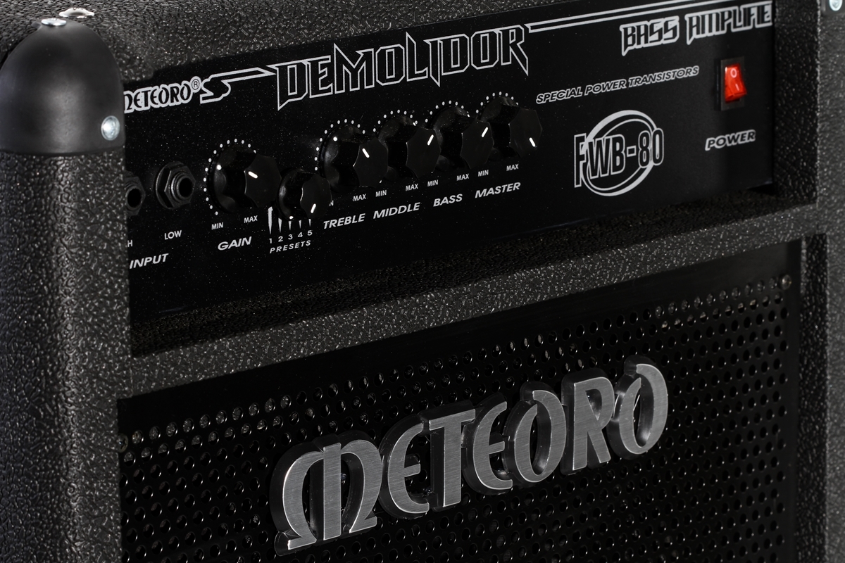 AMPLIFICADOR CONTRABAIXO METEORO DEMOLIDOR FWB 80 - AMPLIFICADOR ...