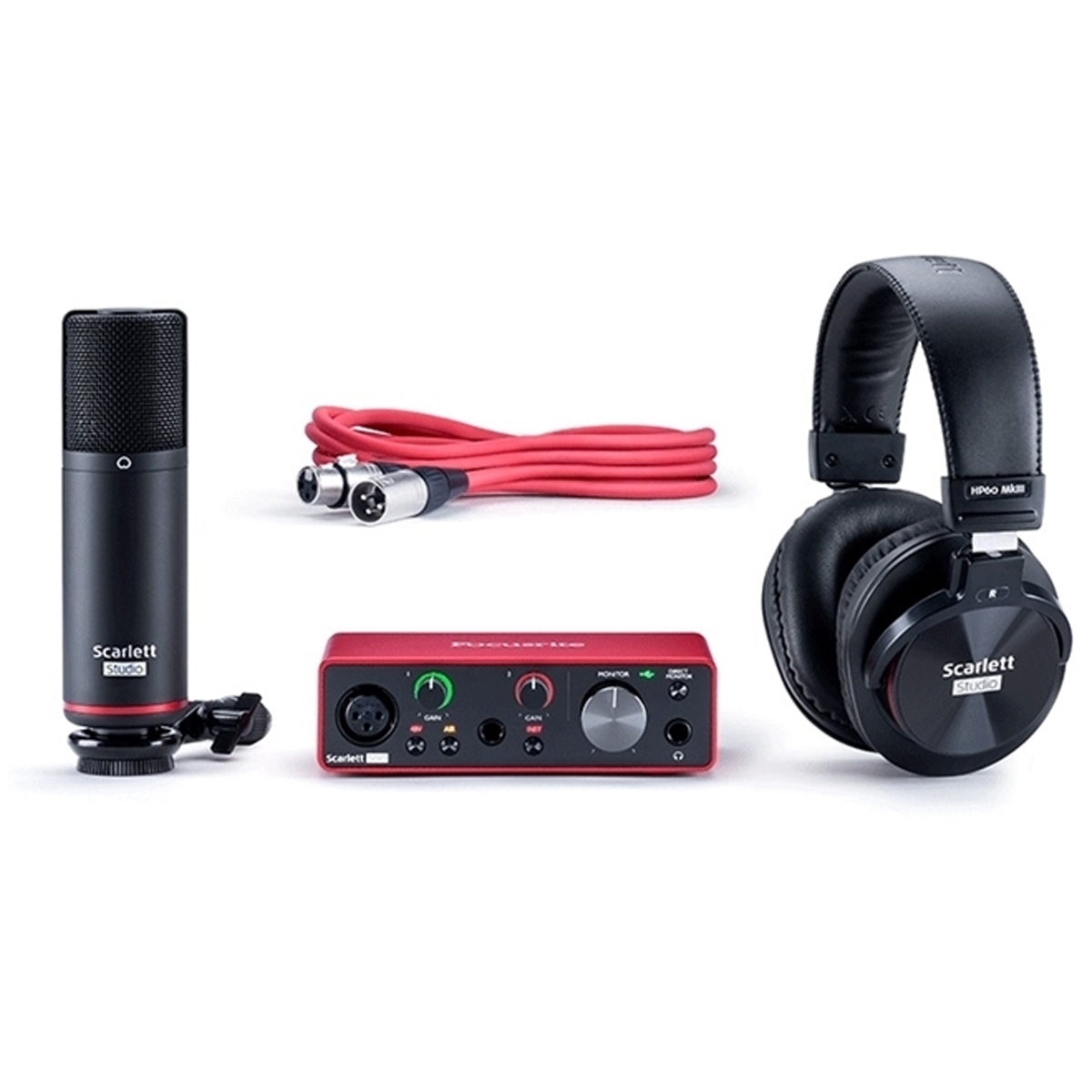 INTERFACE FOCUSRITE SCARLETT SOLO STUDIO KIT - INTERFACE FOCUSRITE ...