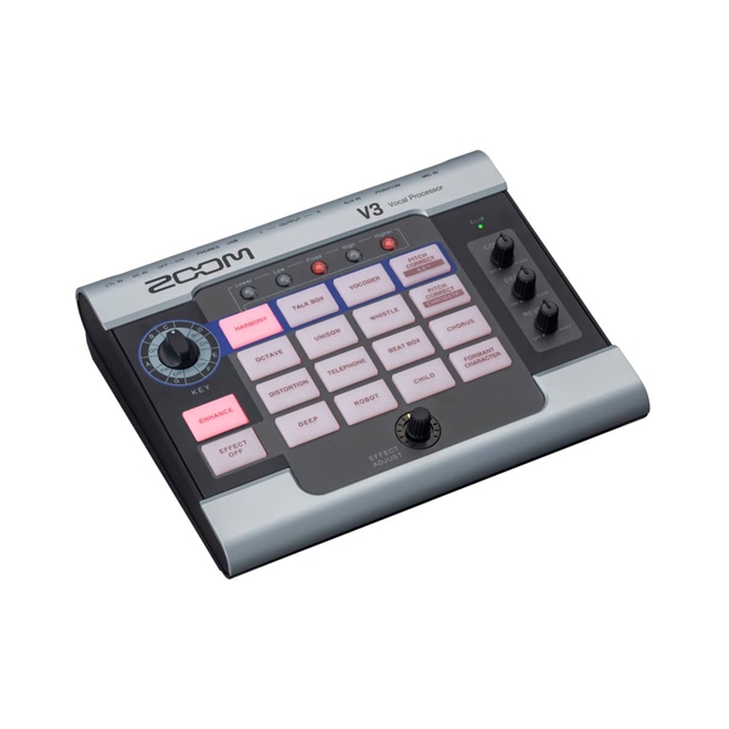 PEDALEIRA ZOOM V3 VOCAL MODULO DE EFEITOS PARA VOZ - PEDALEIRA ZOOM V3 ...