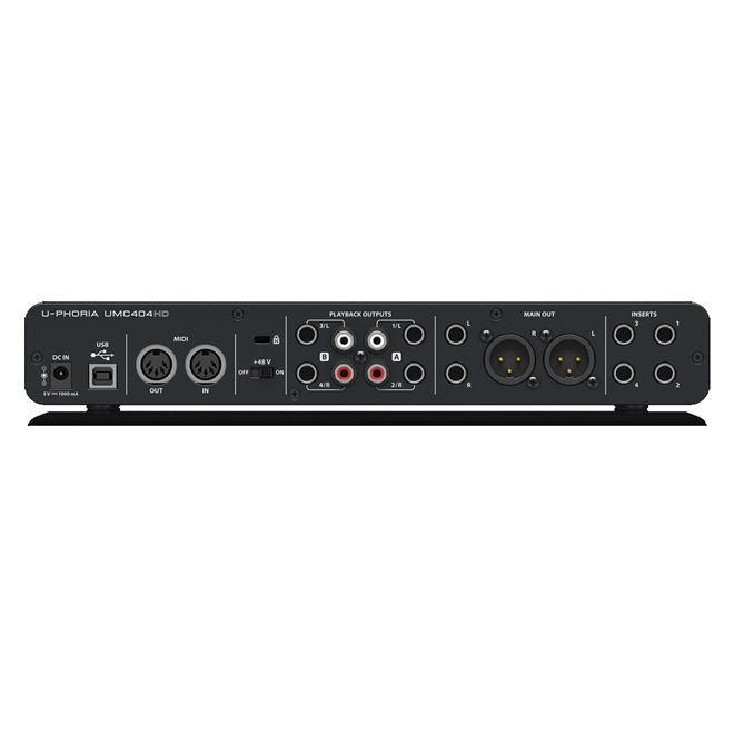 INTERFACE BEHRINGER UMC404HD - INTERFACE BEHRINGER UMC404HD - BEHRINGER